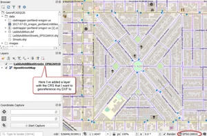 Georeferencing CAD DXF With QGIS — open.gis.lab