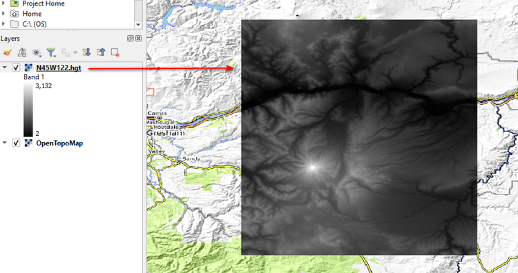 Creating Contours from DEM using QGIS — open.gis.lab