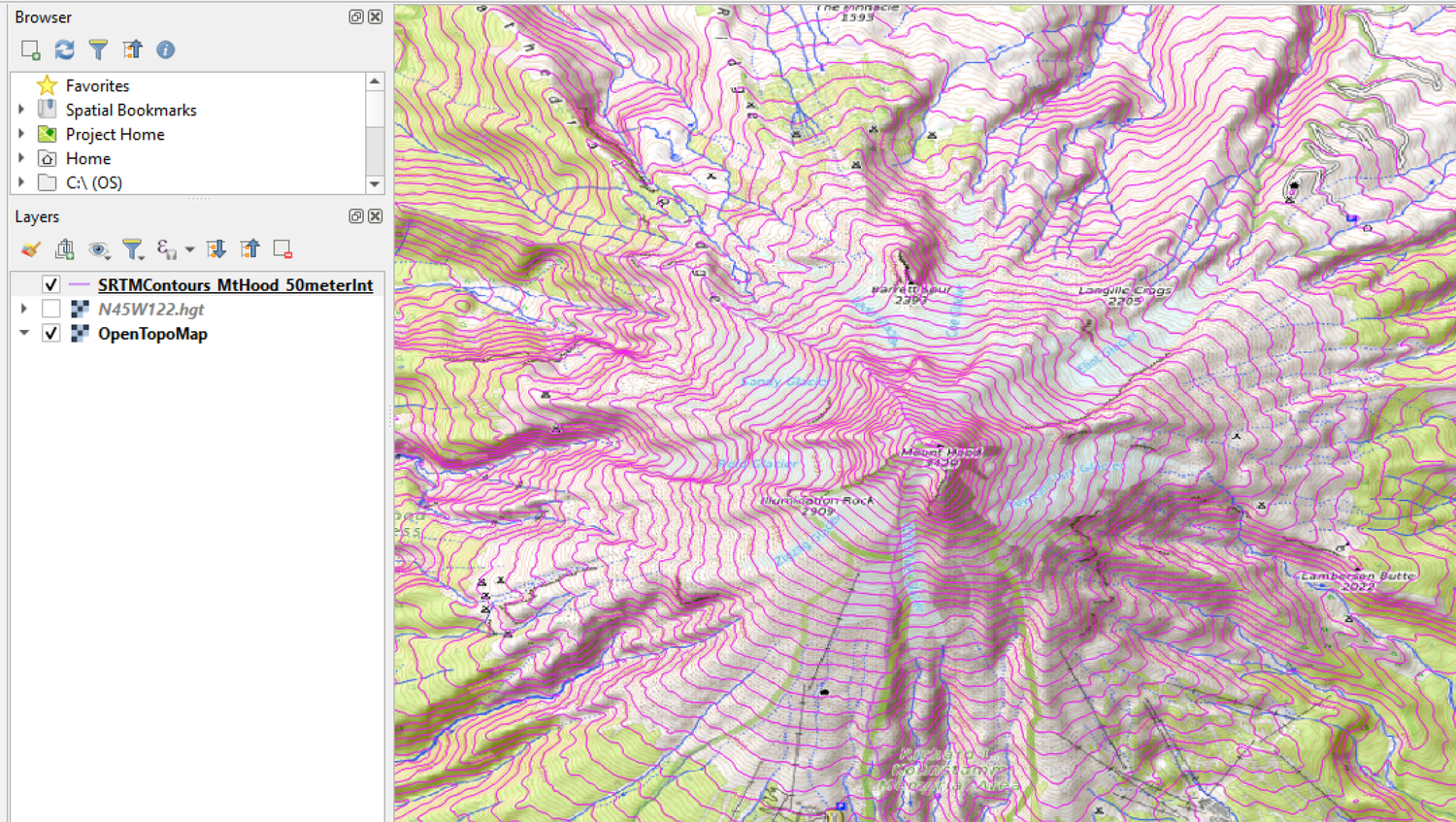 Creating Contours from DEM using QGIS — open.gis.lab