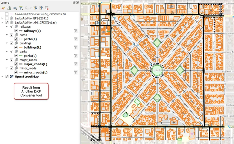 Georeferencing CAD DXF With QGIS — open.gis.lab