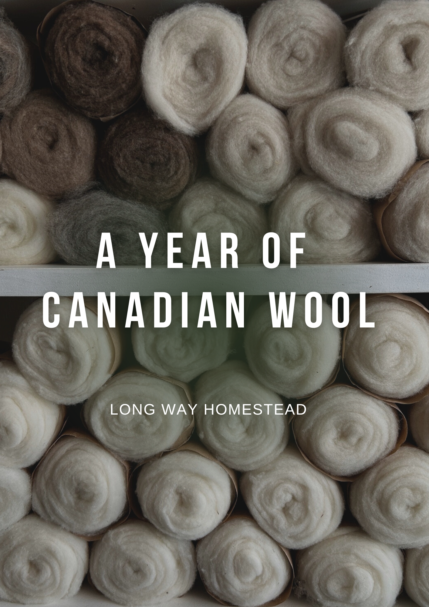 long way homestead - Local Canadian Wool