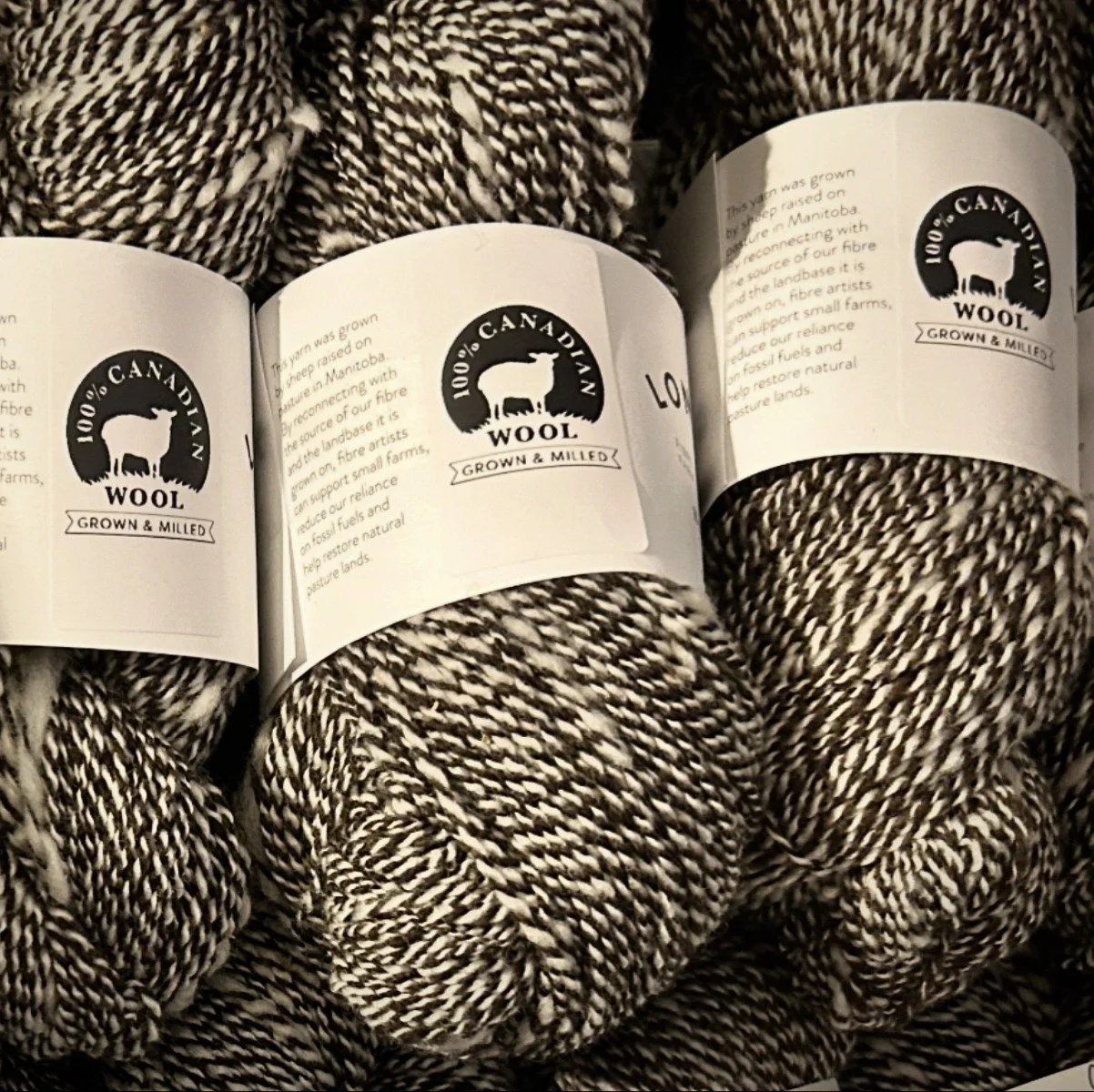 long way homestead - Local Canadian Wool