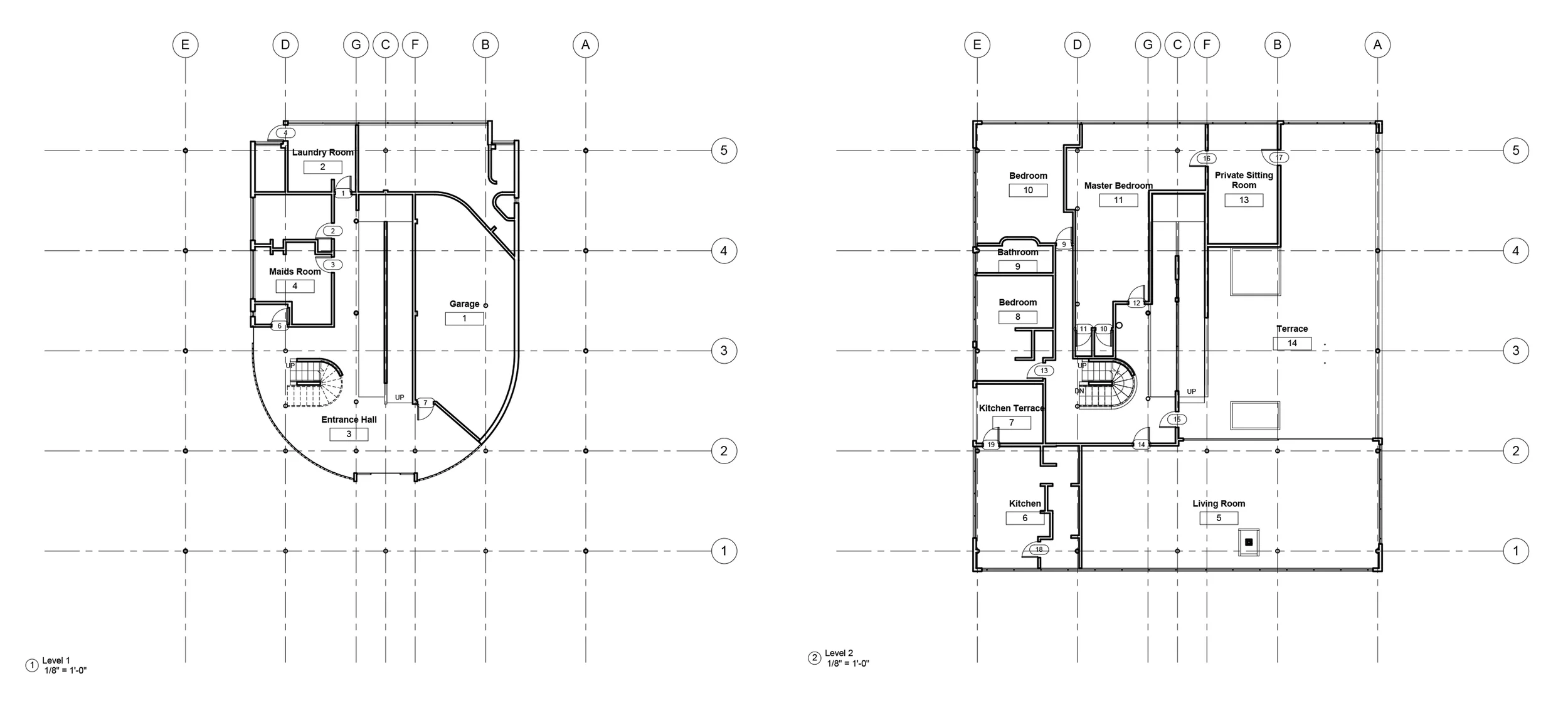 Villa Savoye Plan Dimensions