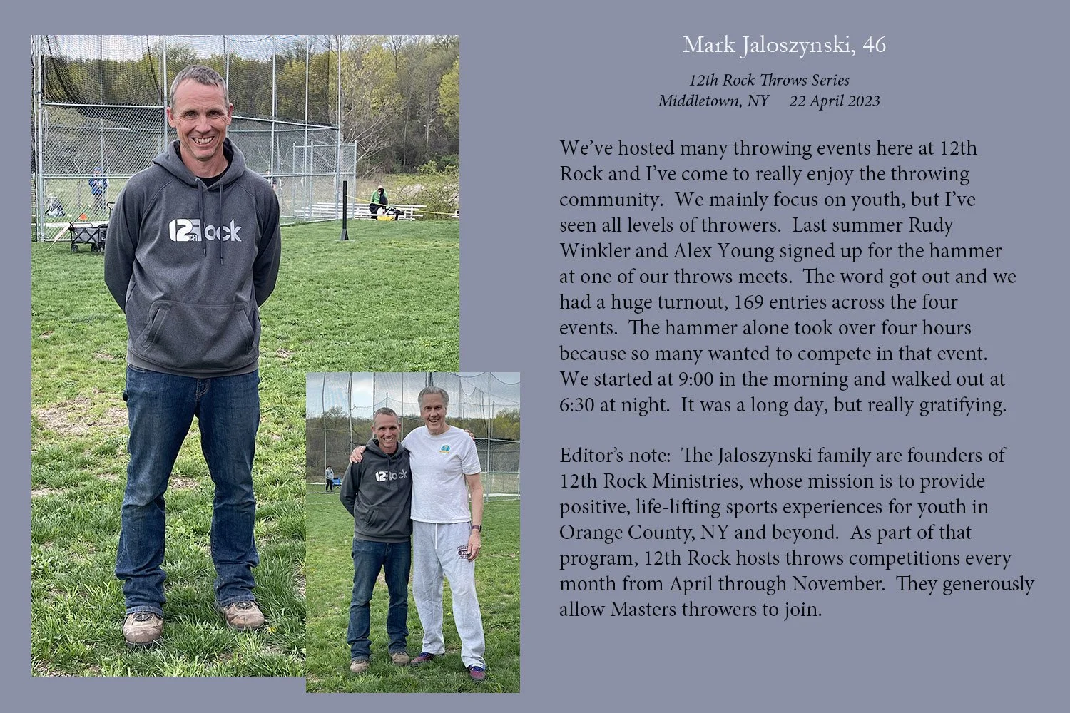 2023 Season — Roger Busch