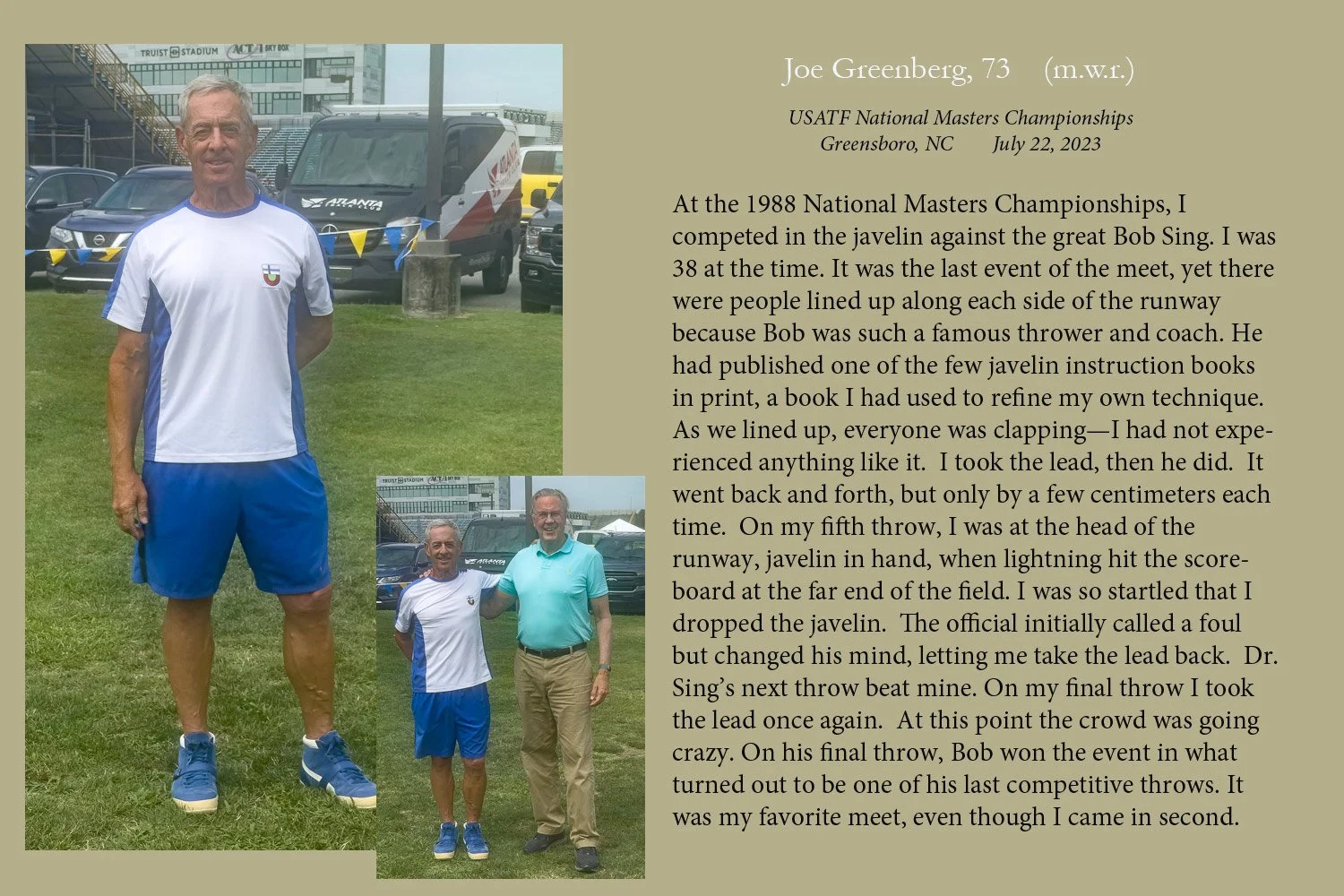 2023 Season — Roger Busch