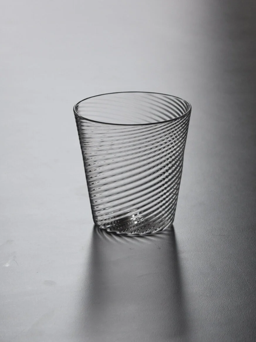 optic twist glass - tapered — Natalie Weinberger