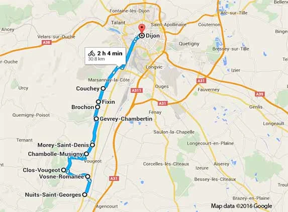 Routes — Route des Grands Crus