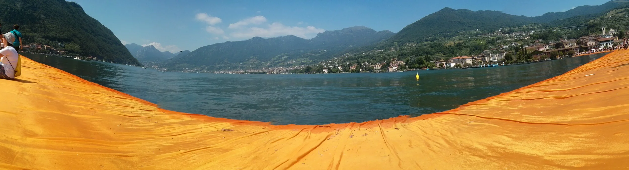 Christo and Jeanne-Claude's Floating Piers — Blog