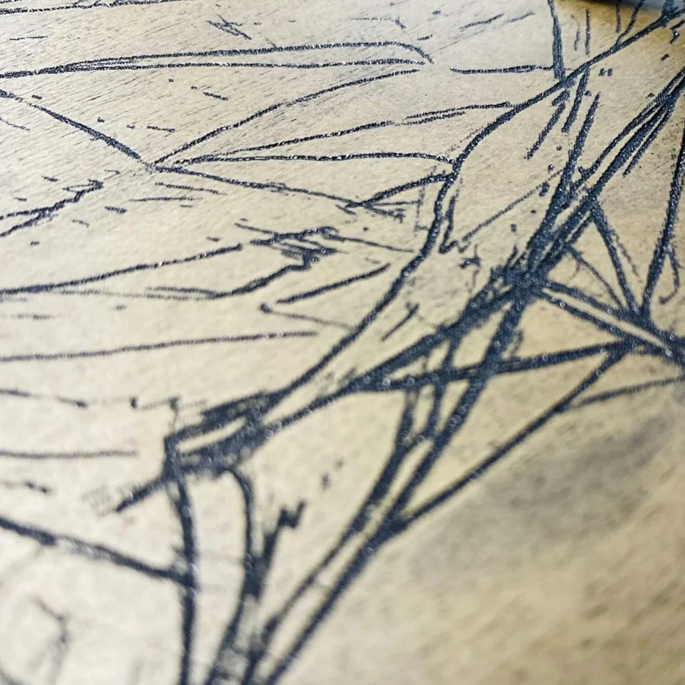 Laser engraved wood intaglio (etching) prints — FreeFall Laser