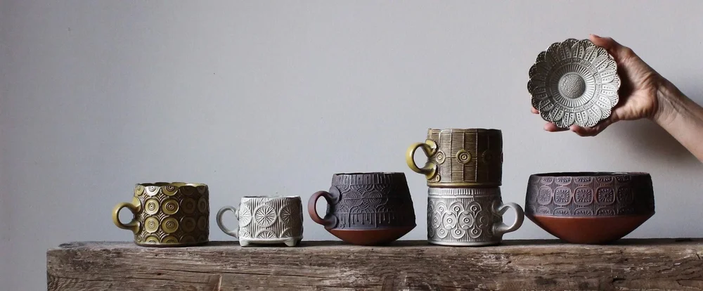 Shop | Discover & Purchase Textured Hand-built Pottery — Sarah Pike Pottery