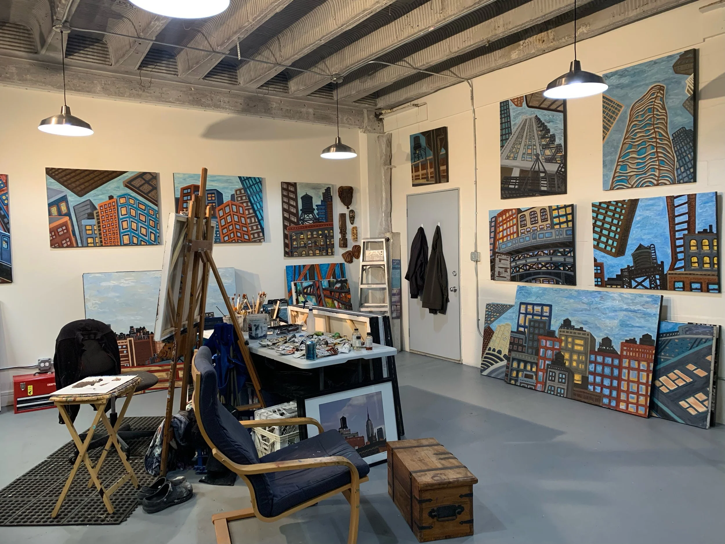 New Art Studio - Ravenswood Industrial Cooridoor — Kevin Swallow