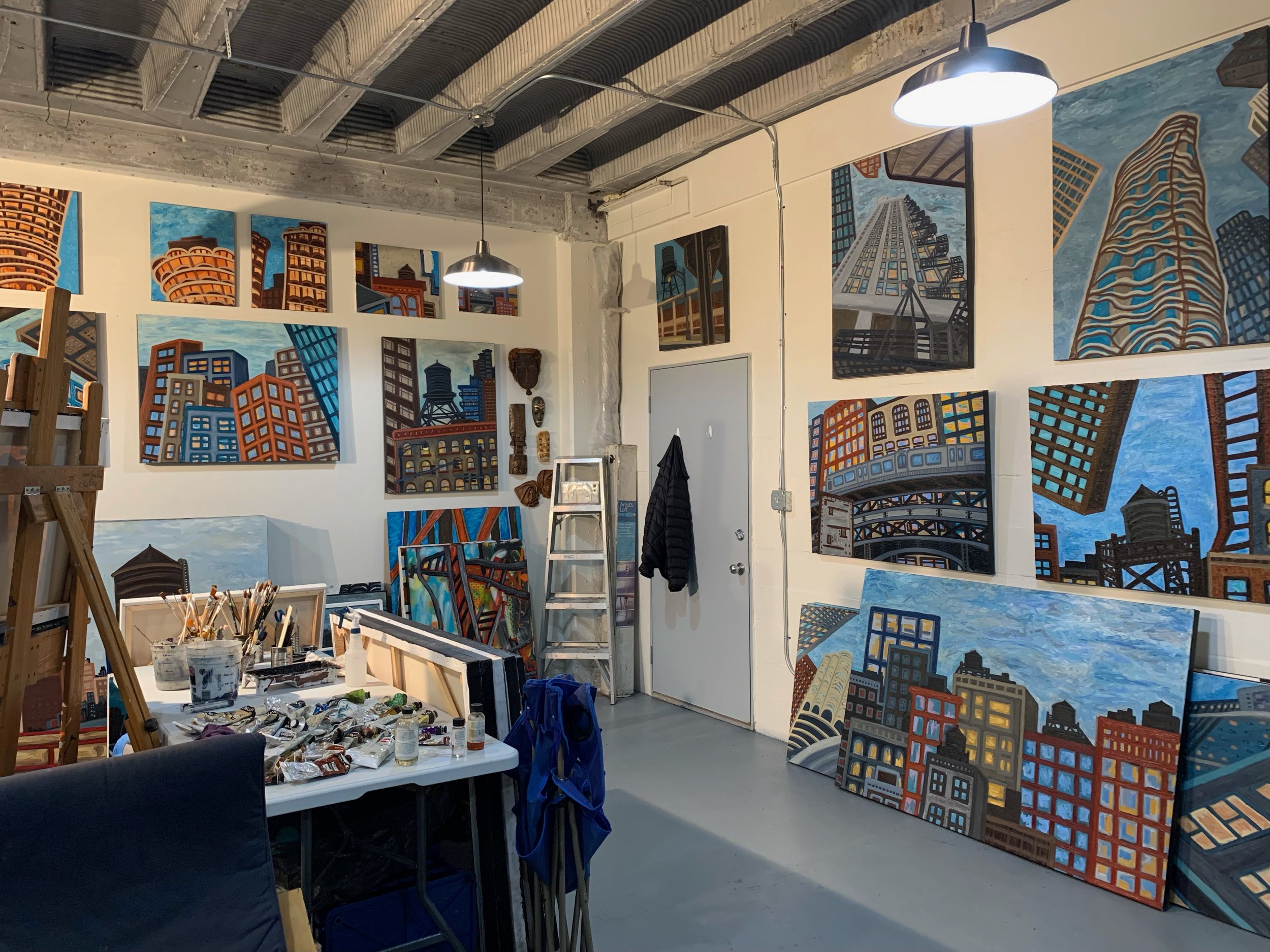 New Art Studio - Ravenswood Industrial Cooridoor — Kevin Swallow