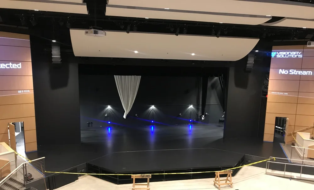 Floor Care Concepts — Auditorium Stage Installs