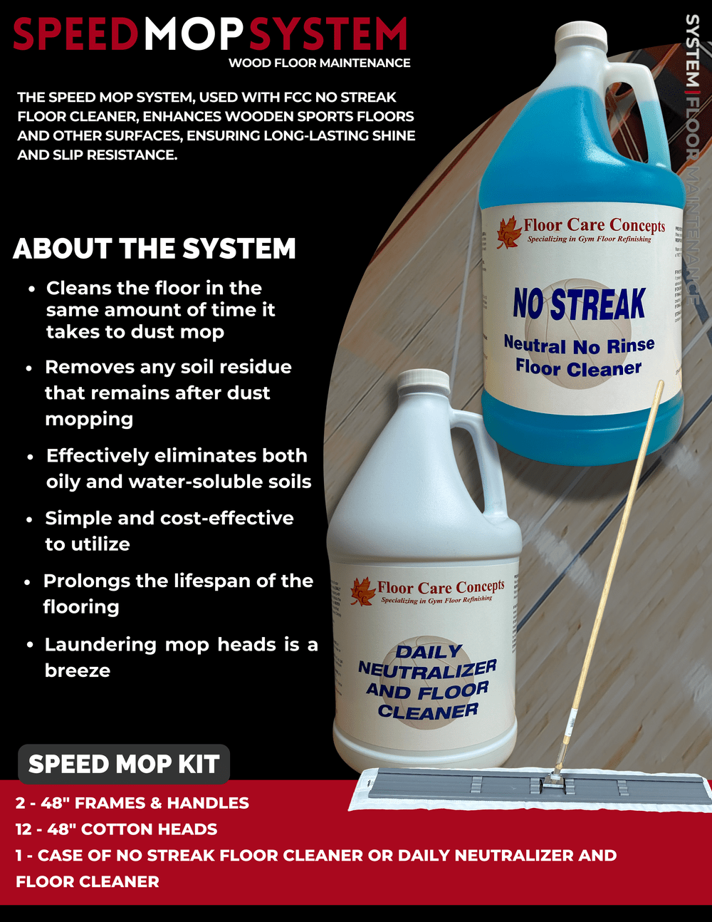 Floor Care Concepts — Speed Mop System
