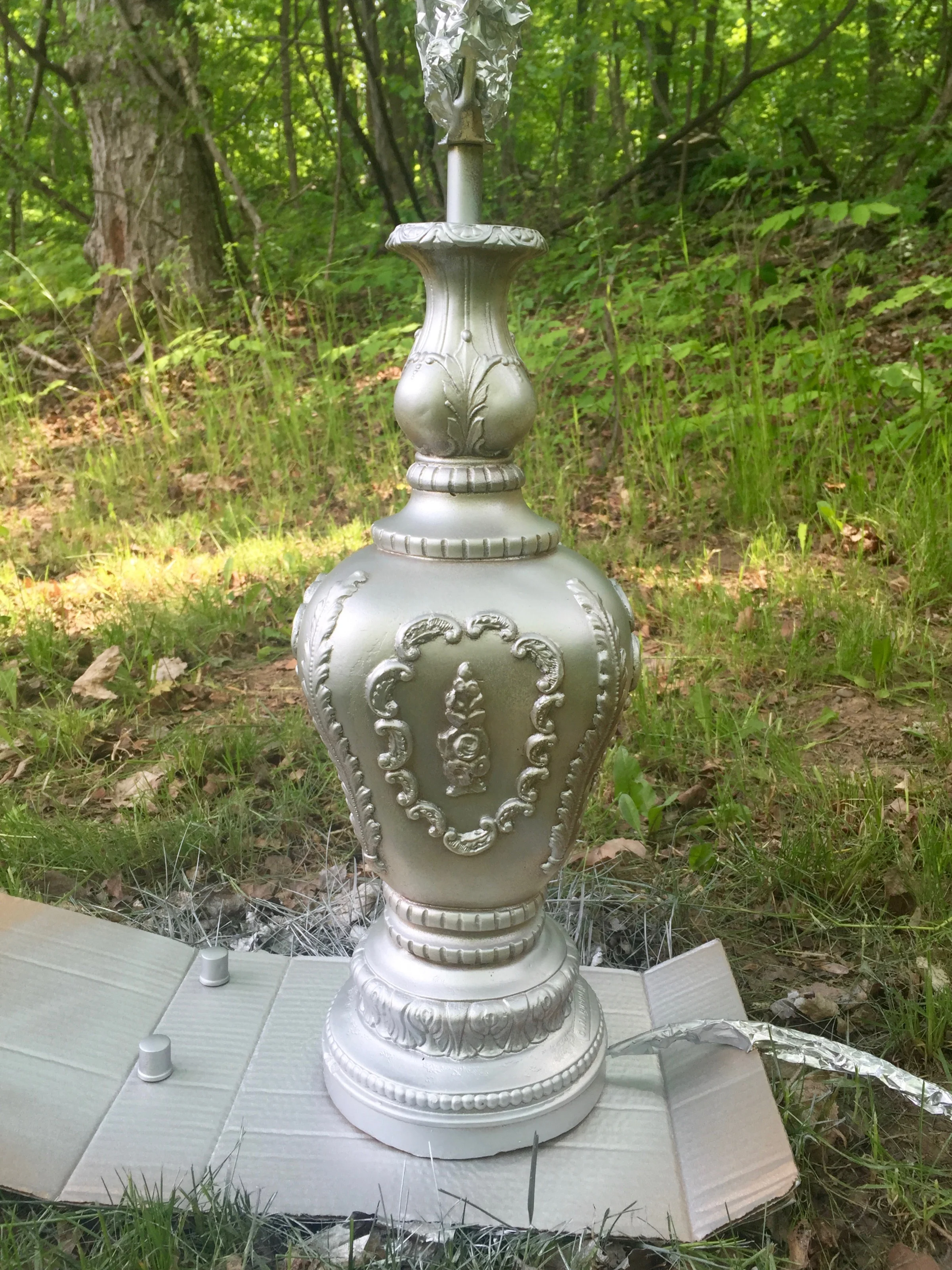 DIY Spray-Painting Secrets: A New Look for Old Lamps — Brooklyn DoubleWide