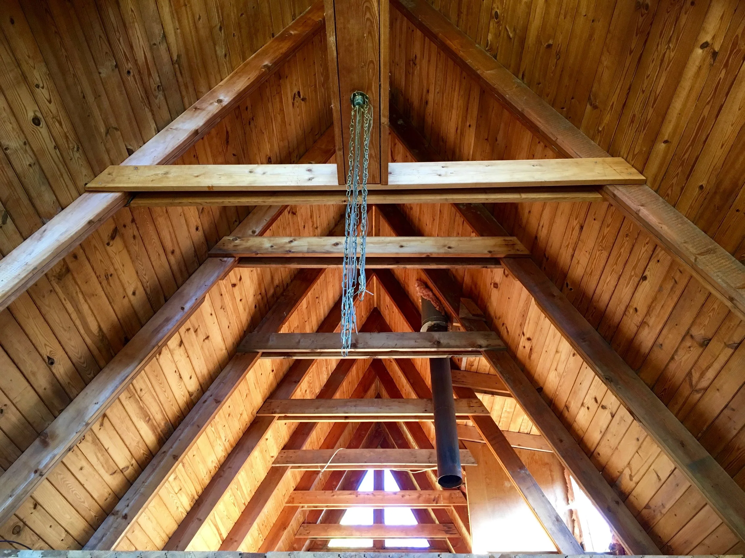 Oh Won't You Please Take Me Home: A-Frame Renovation Begins at Rockstar ...