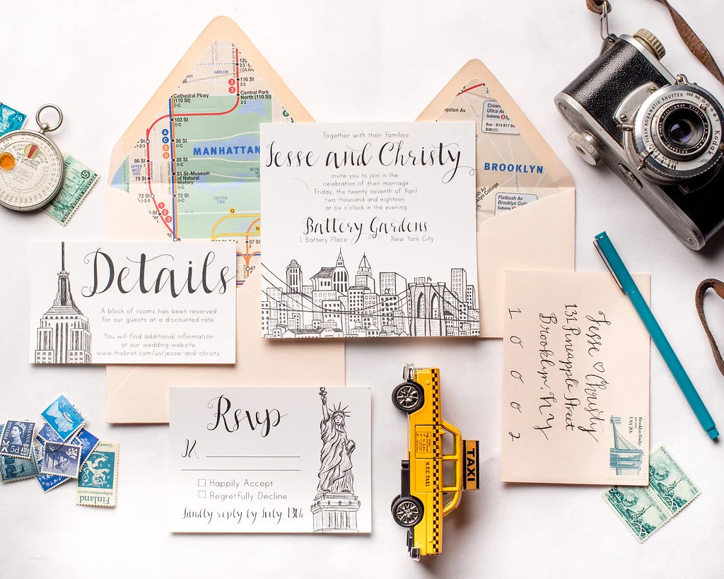 Invitations Suites Collection — Pineapple Street Designs