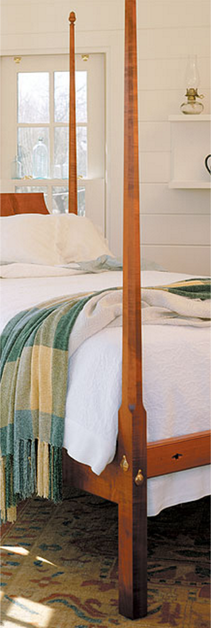 Pencil Post Bed — LEONARDS NEW ENGLAND