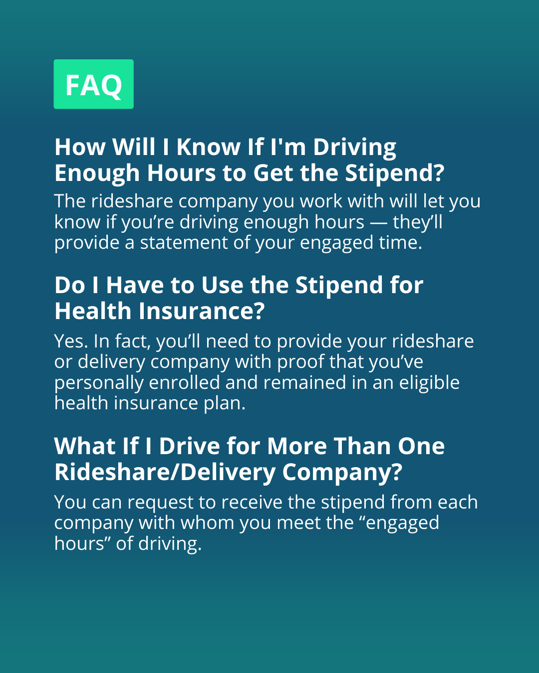 California Rideshare and Delivery Drivers: Get Up to $455/Month for ...