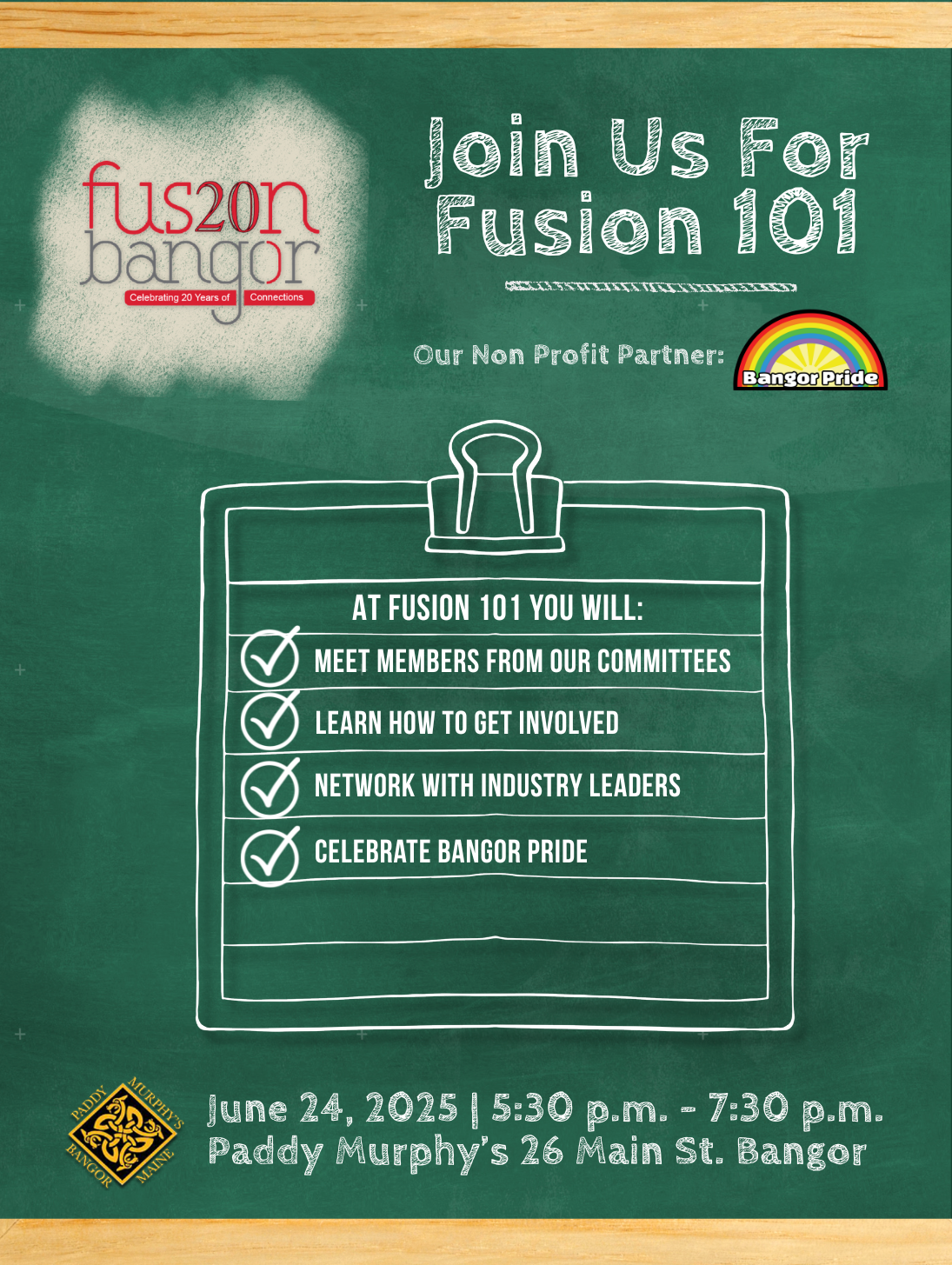 Events Calendar — FUSION:Bangor