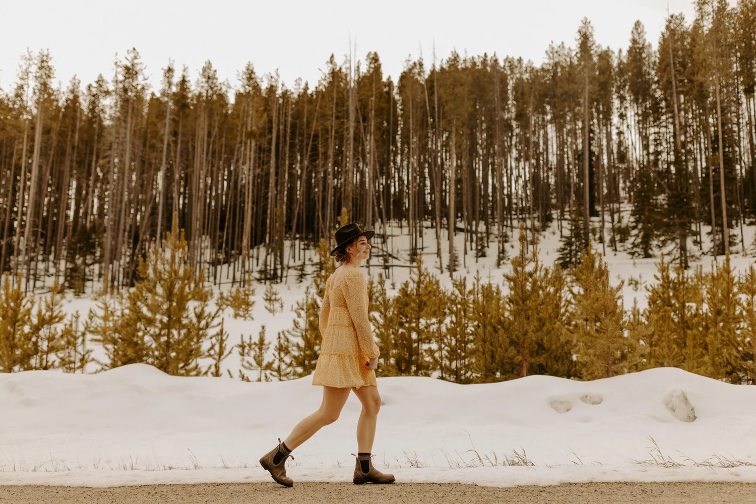 College Senior Photo Inspo: Jaden’s Montana Tech Winter Senior Session ...