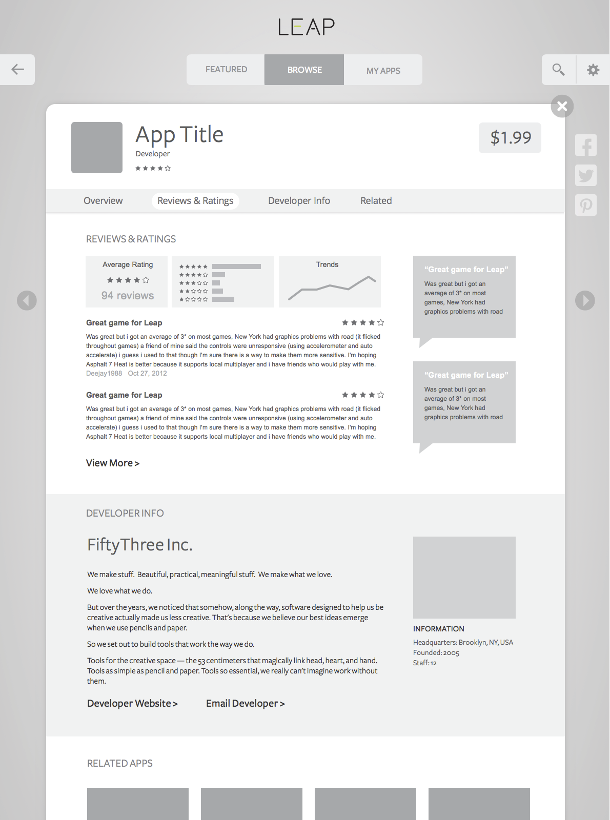 LEAP Motion — Josiah Q. Roe