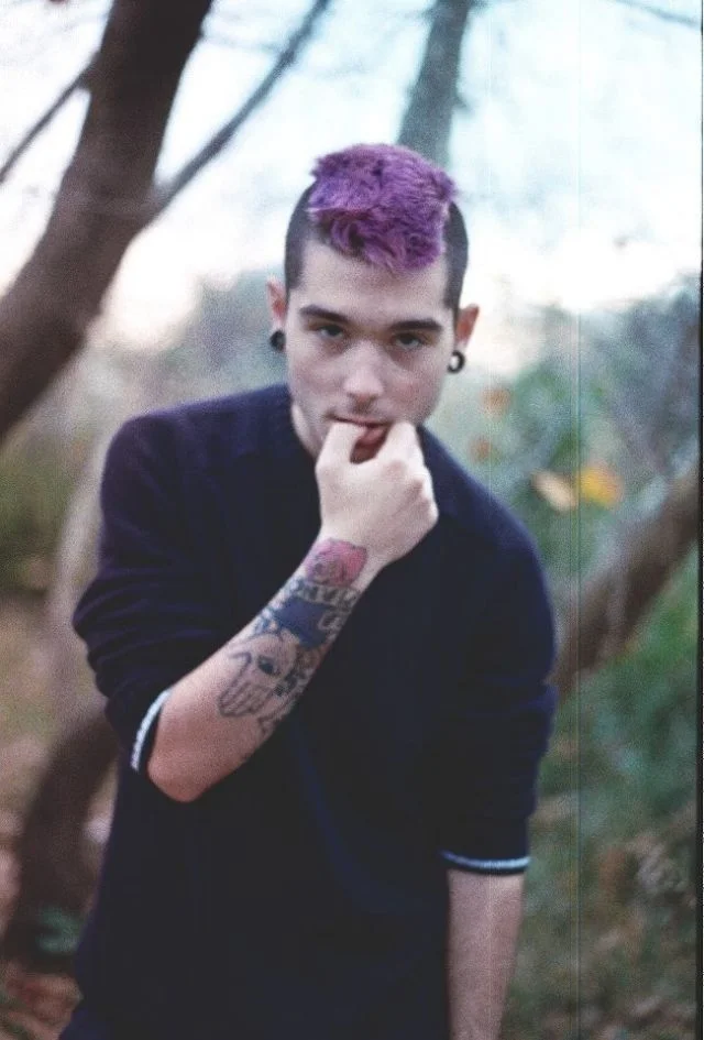 Lilac Hair Guy