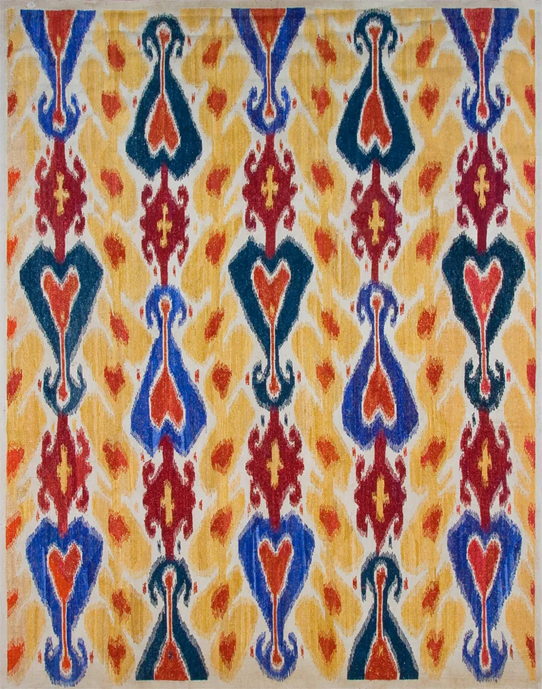 Ikats Pile Carpets | Ikat Flatweave Rugs | French Accents — Decorative ...