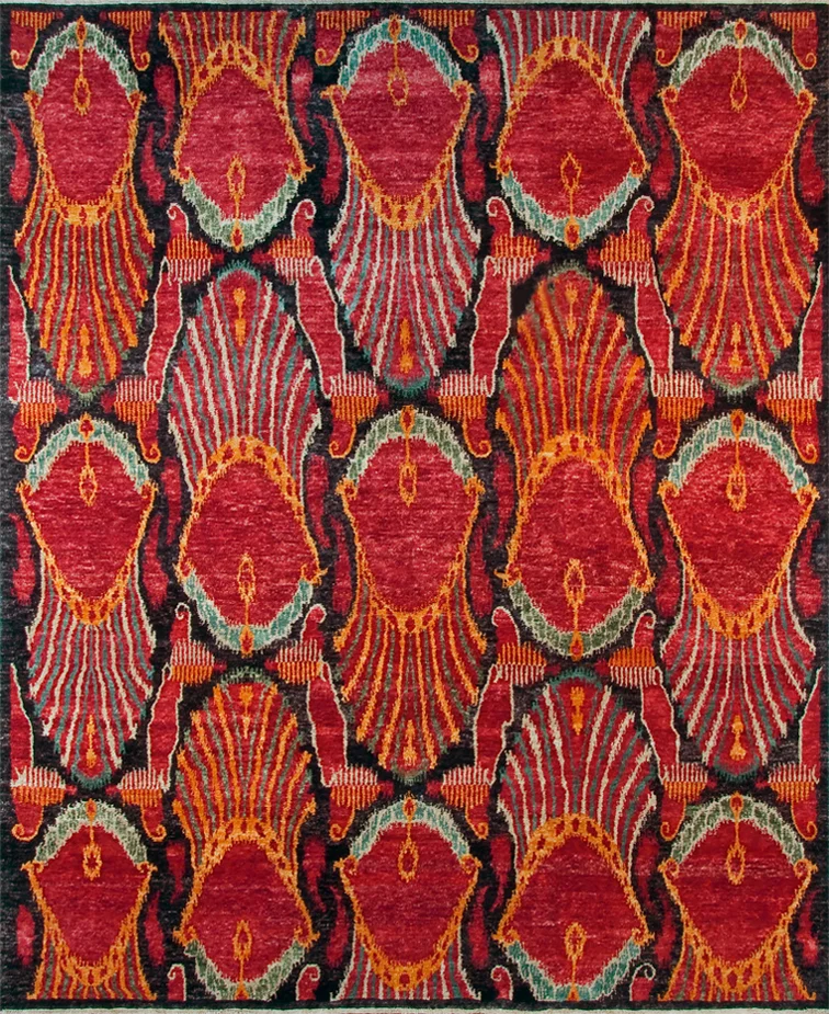 Ikats Pile Carpets | Ikat Flatweave Rugs | French Accents — Decorative ...