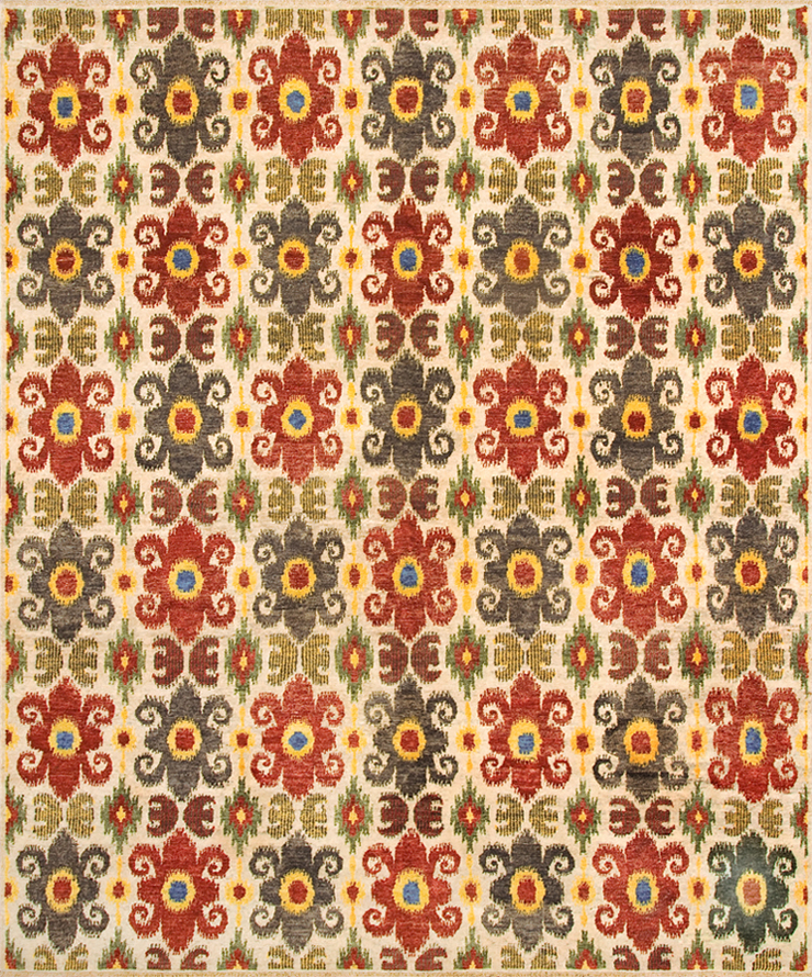 Ikats Pile Carpets | Ikat Flatweave Rugs | French Accents — Decorative ...