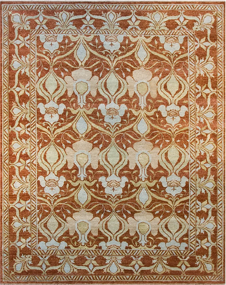 Ikat Pile Rug IT202A — Decorative Hand knotted Area Rugs | Custom Rugs ...