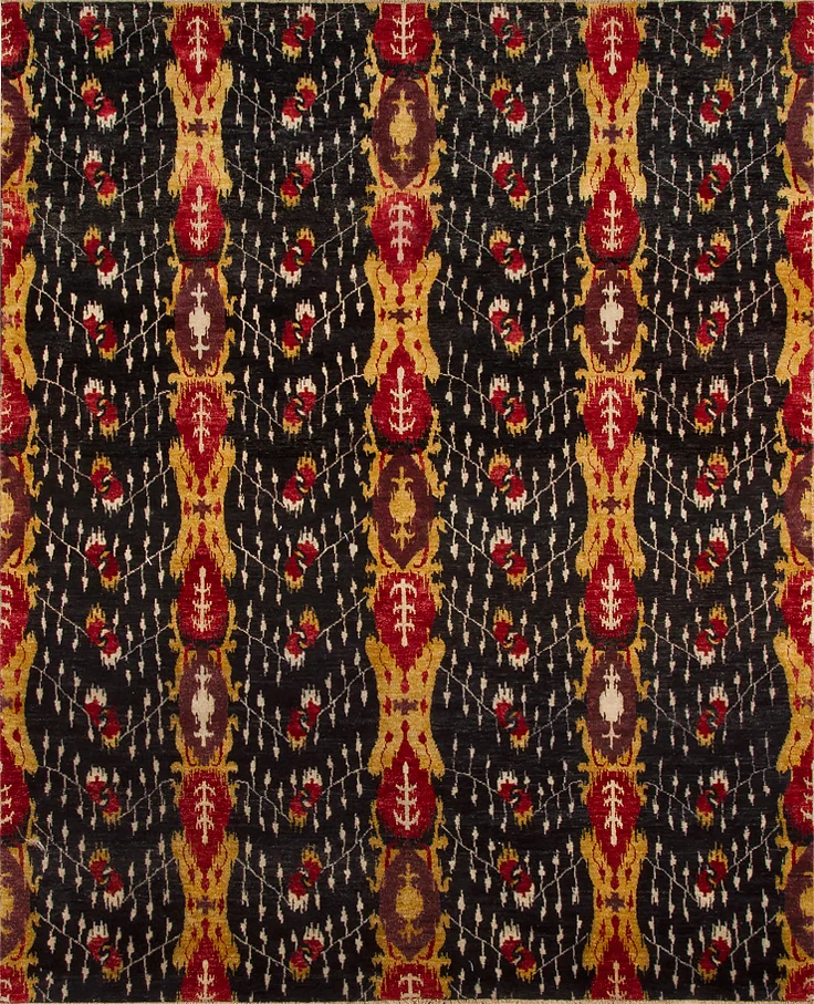 Ikats Pile Carpets | Ikat Flatweave Rugs | French Accents — Decorative ...