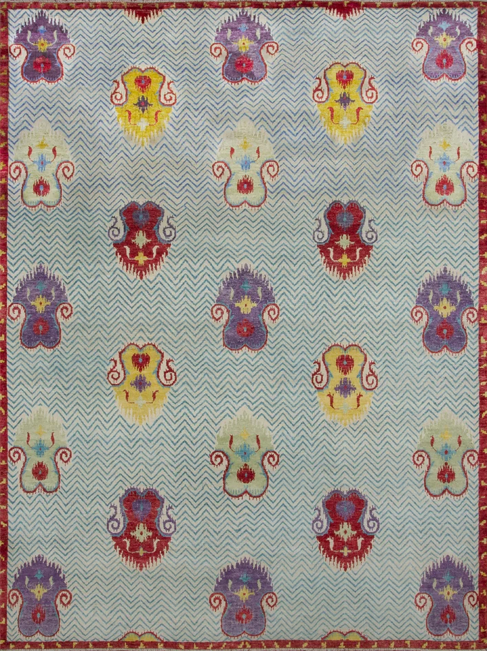 Ikats Pile Carpets | Ikat Flatweave Rugs | French Accents — Decorative ...