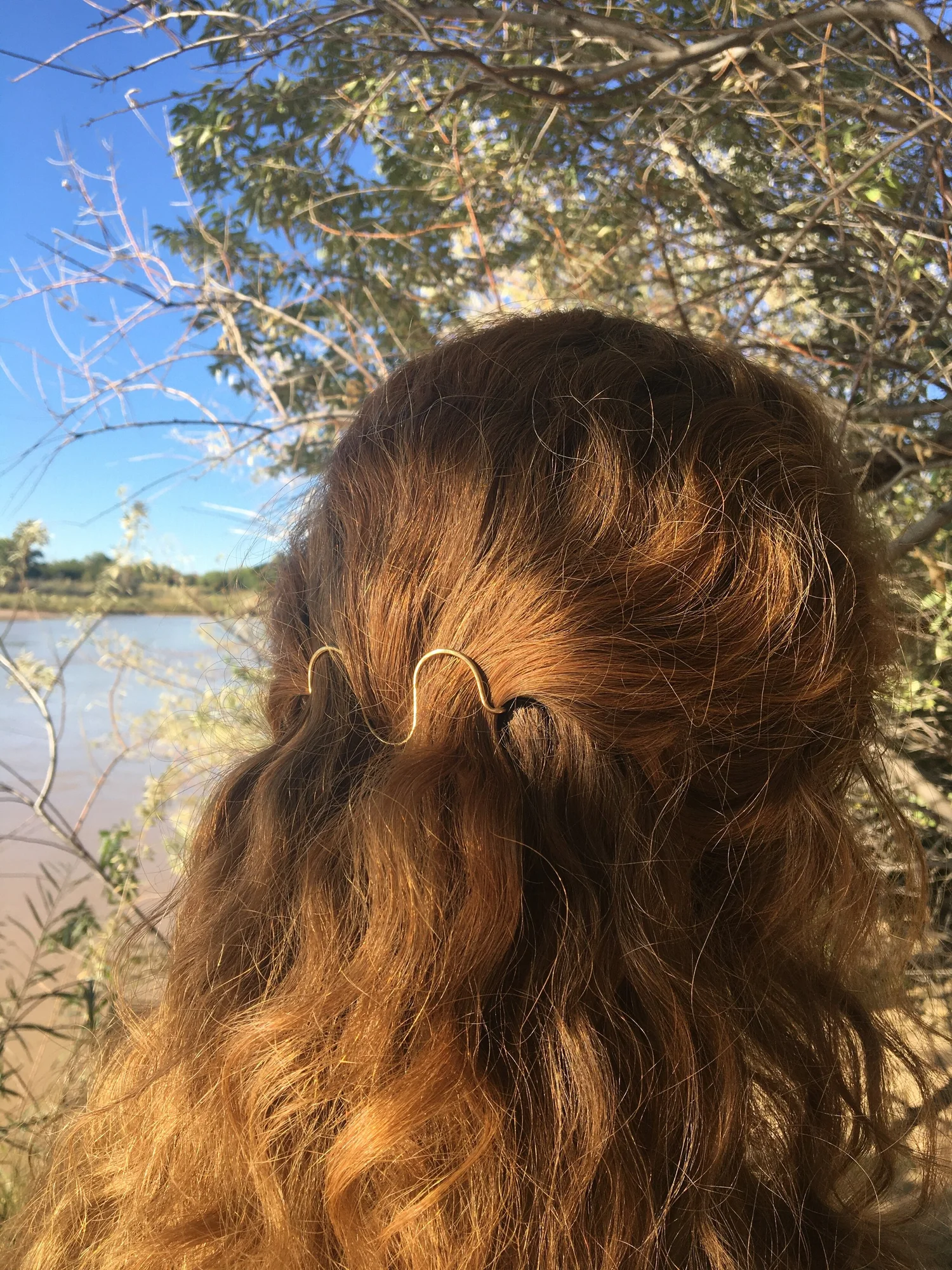 Quick and Easy Updo with Wave Barrettes for Long Hair — Sophie Kissin ...