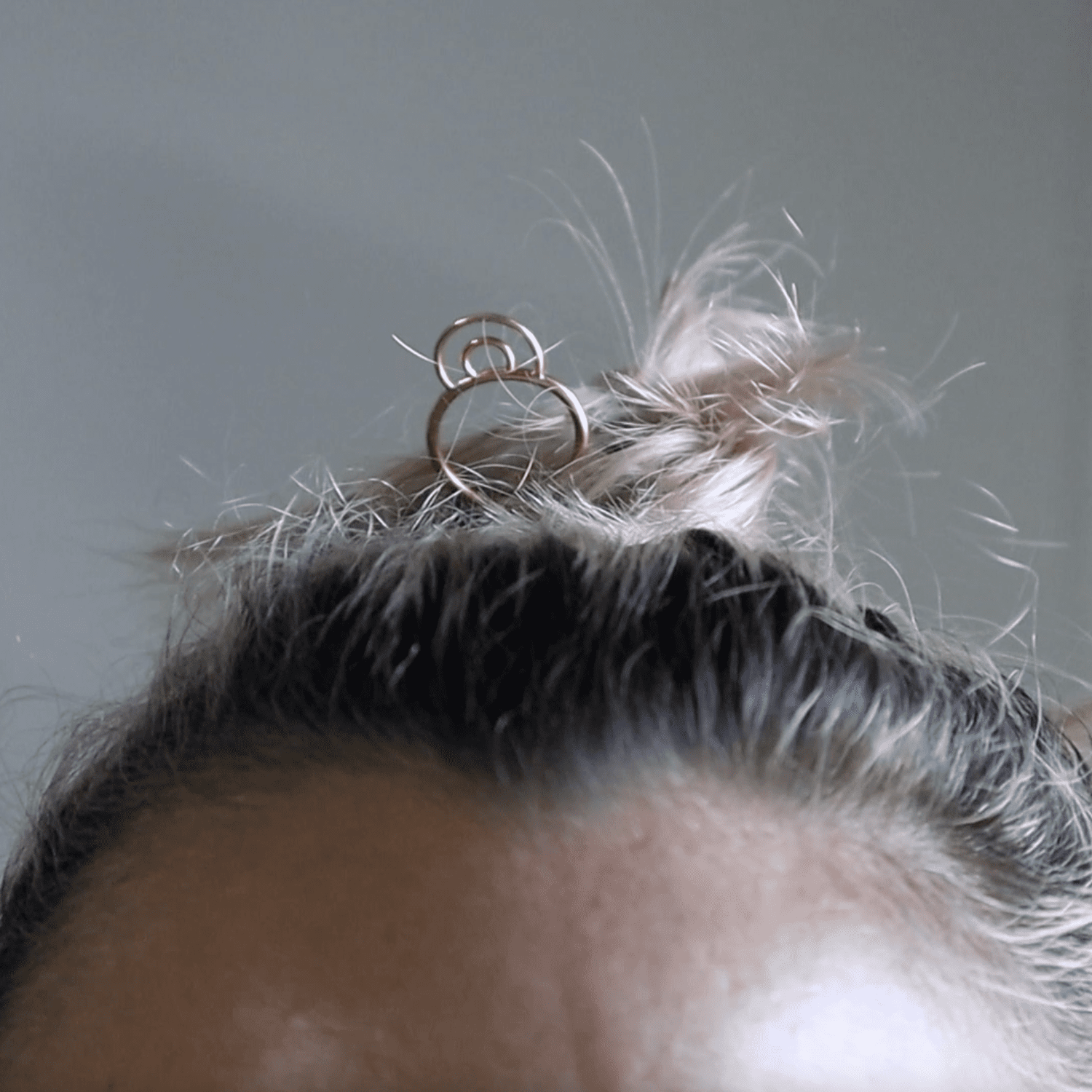 Half-up Bun with the Nouveau Pin — Sophie Kissin Jewelry