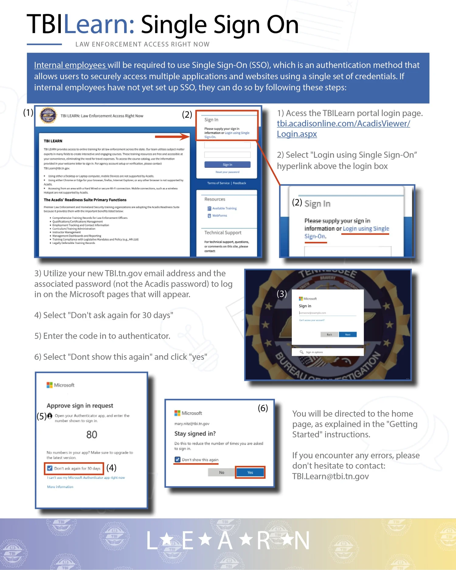 User Guide — TBI LEARN