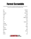 Forest Scramble — ScouterLife