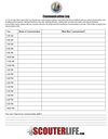 Your Communications Log — ScouterLife