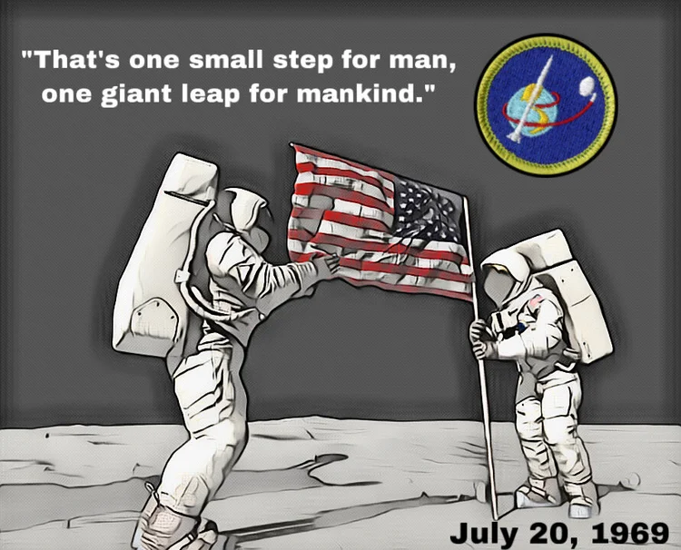 One Small Step - 51 Years Ago — ScouterLife
