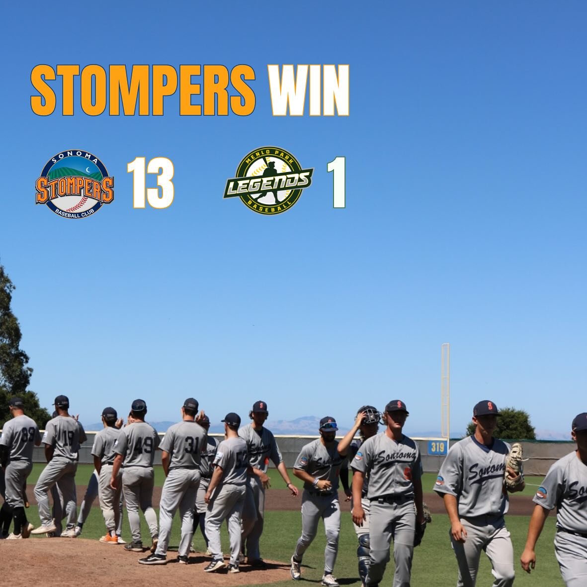 Sonoma Stompers Baseball