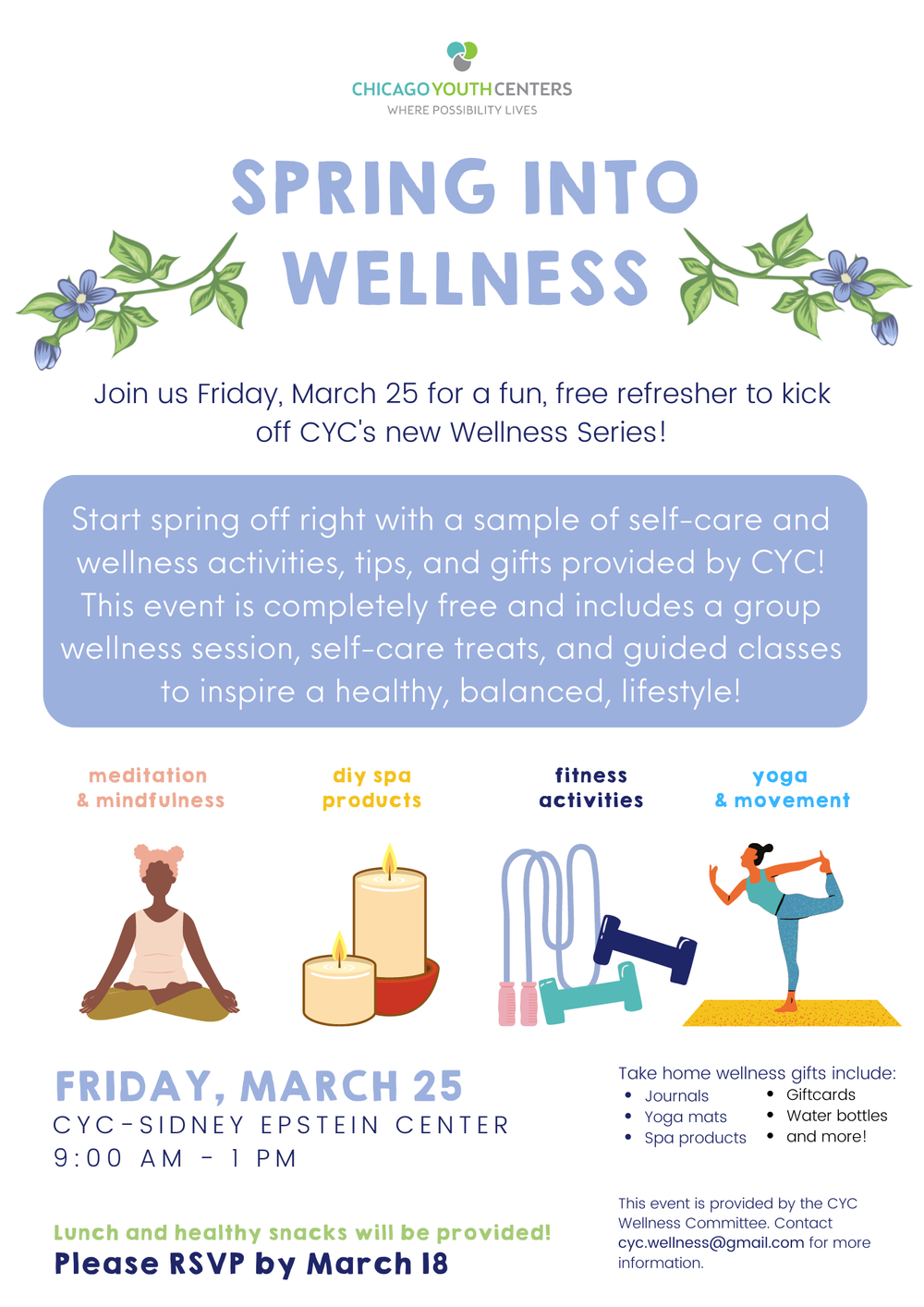 Springing Into Wellness — Chicago Youth Centers