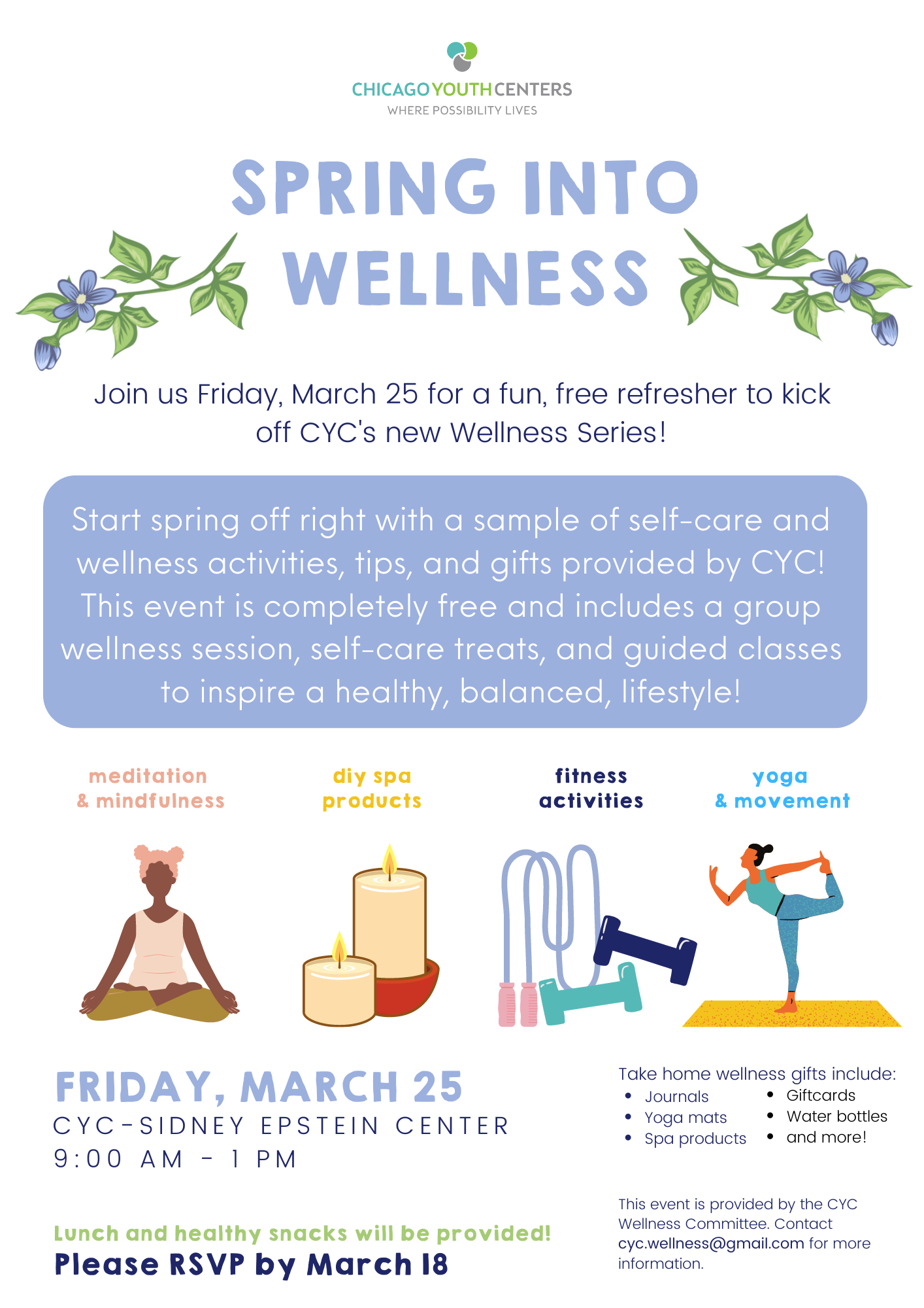 Springing Into Wellness — Chicago Youth Centers