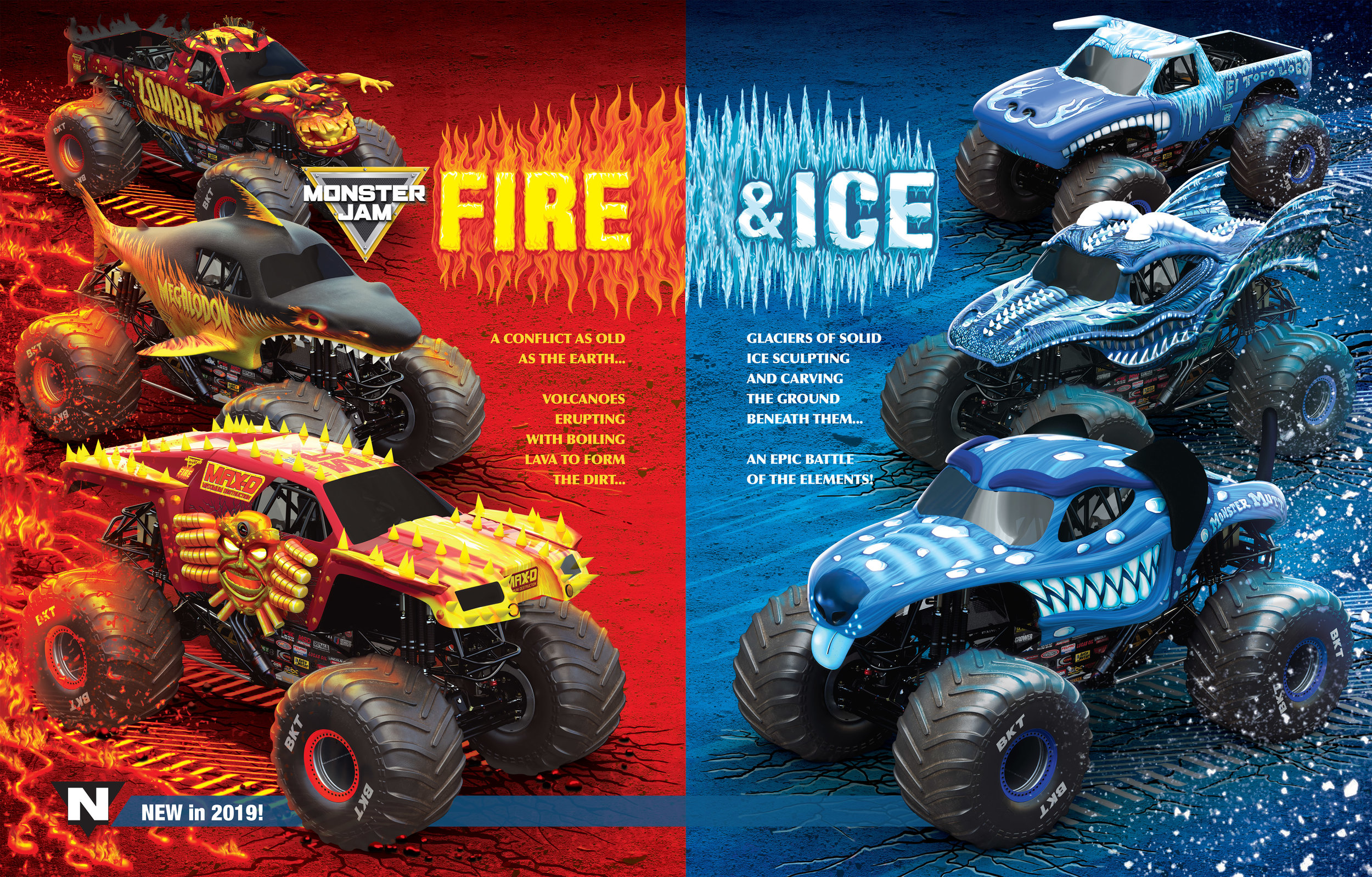 TOURING CAMPAIGN: MJ FIRE AND ICE — NVART
