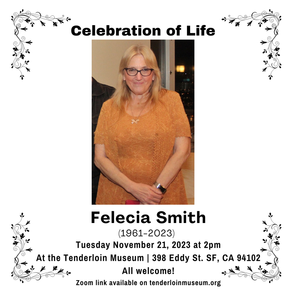 Felecia Smith Celebration of Life — Tenderloin Museum