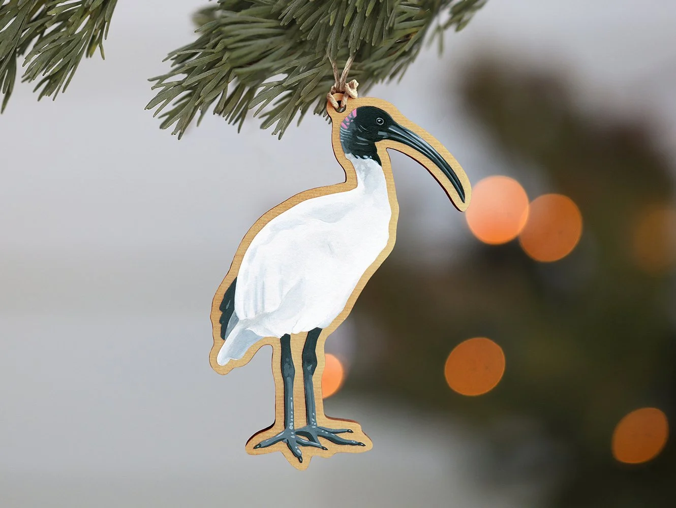 Australian White Ibis Australian Christmas Ornament — Outer Island