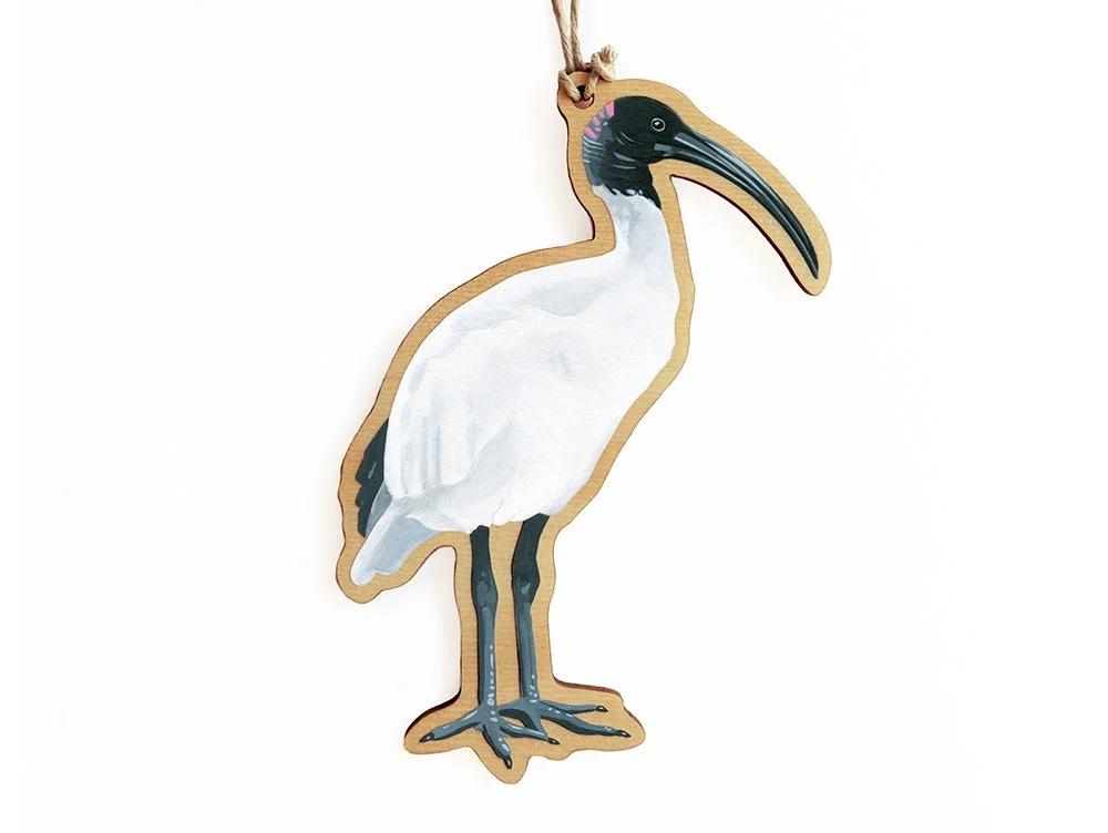 Australian White Ibis Australian Christmas Ornament — Outer Island