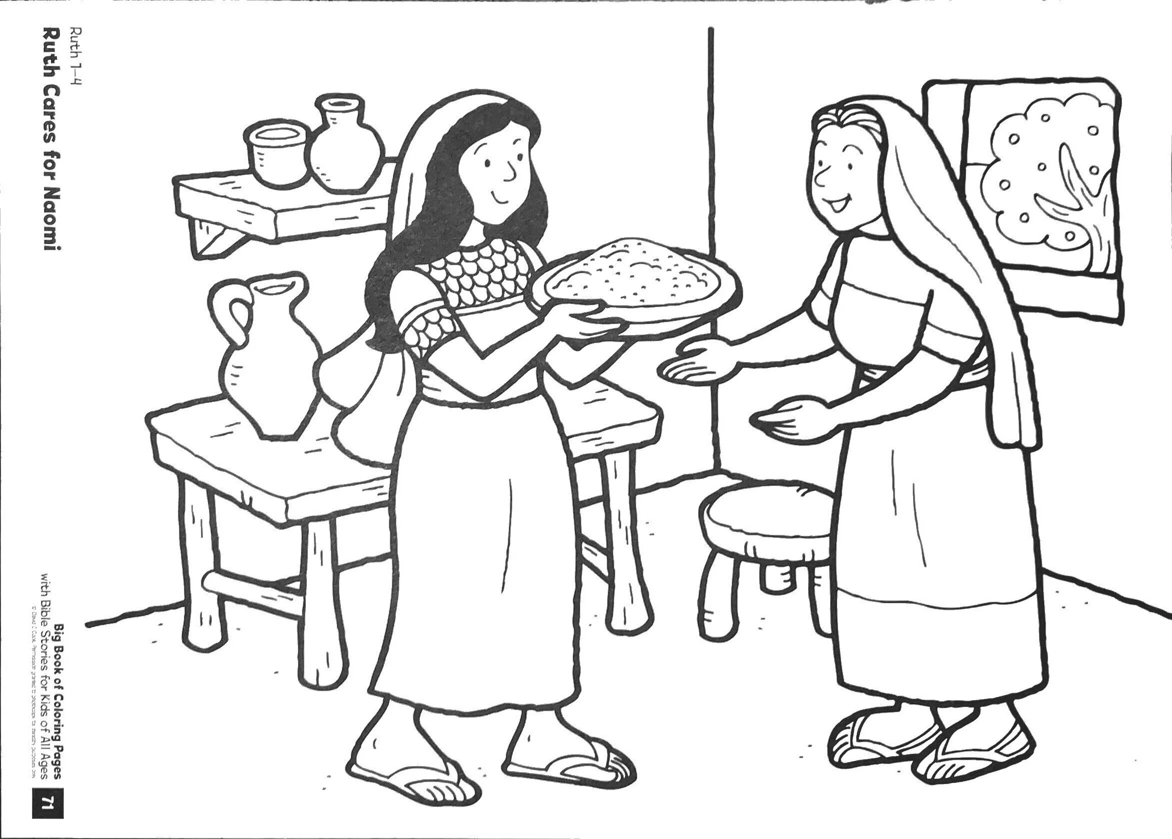 Story Of Ruth Coloring Pages Coloring Pages