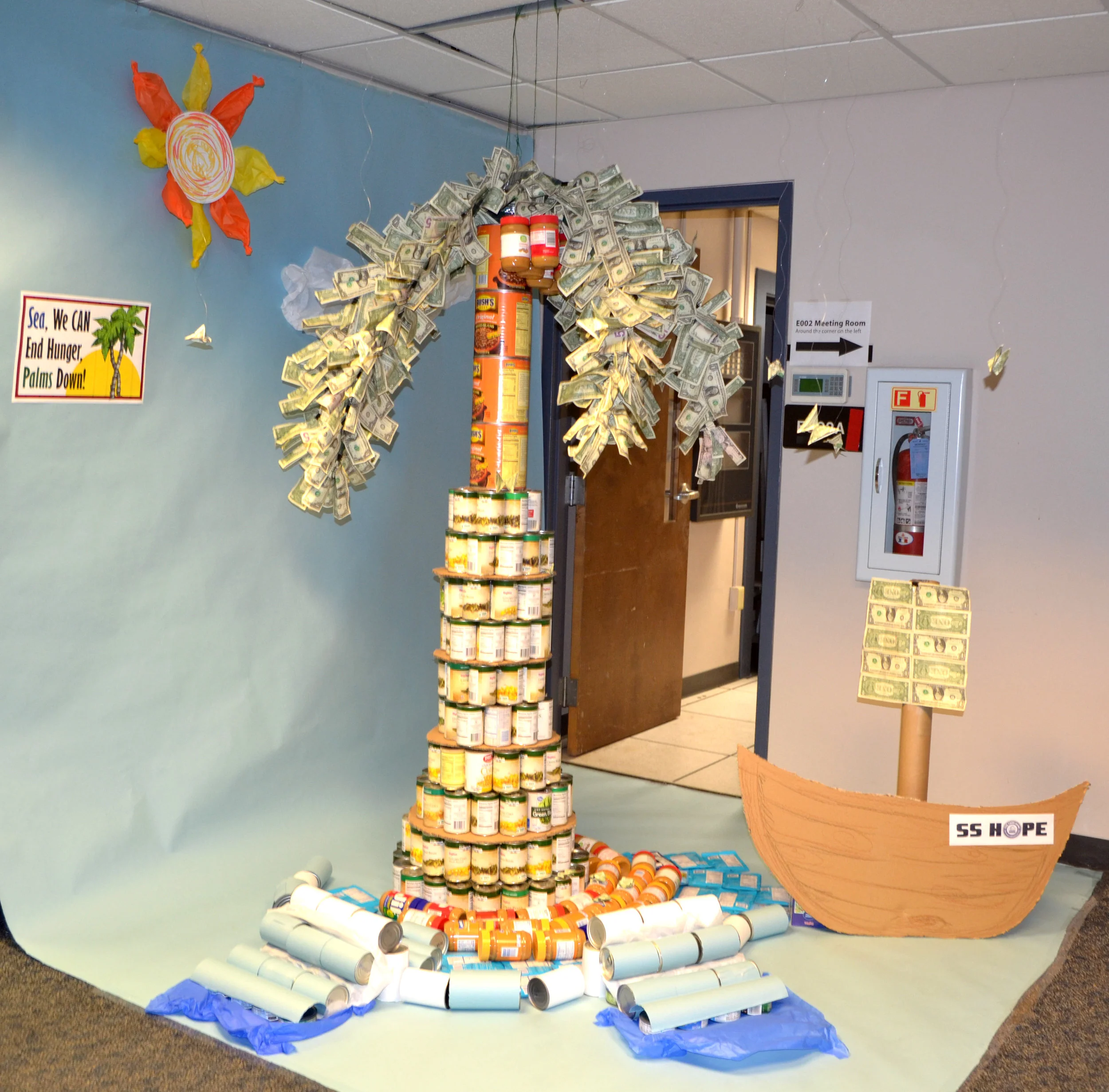 Food Drive Doubles As Architectural Challenge • The Food Bank For ...
