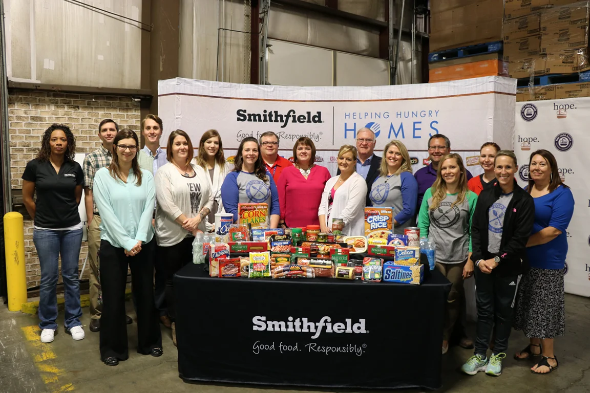 Smithfield Foods' Helping Hungry Homes, Schnucks Donate 36,000 Pounds Of Ribs • The Food Bank ...