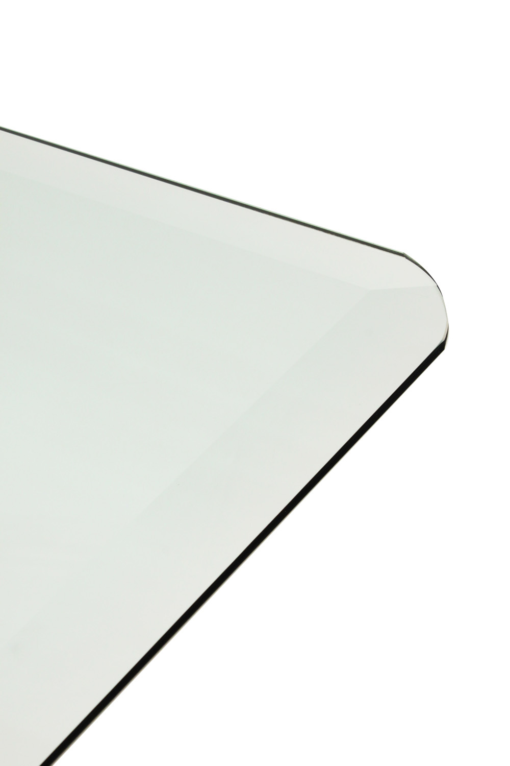 Glass Dining Table with Curved Etches Bases 1950s - SOLD — Lobel Modern NYC